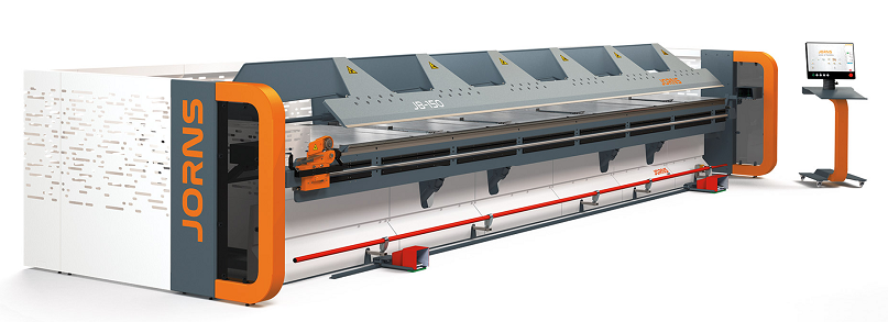 Masina de indoit / bordurat tabla cu CNC – JORNS – EURO – TEHNICS
