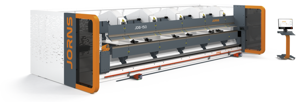 Masina de indoit / bordurat tabla cu CNC – JORNS – EURO – TEHNICS